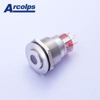 China 22mm Waterproof Momentary Push Button Switch 2A For Control Panels for sale