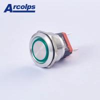 China Waterproof 25mm Push Button Switch High Current Momentary Switch Wear Resistant for sale