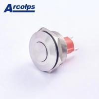 China 30mm 2A Momentary Metal Push Button Switch Waterproof High Temperature for sale