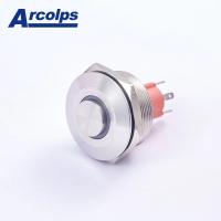 China 30mm 2A Momentary Metal Push Button Switch Waterproof High Temperature for sale