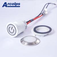 China 30mm 2A Momentary Metal Push Button Switch Waterproof High Temperature for sale