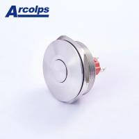 China 2A 40mm Waterproof Momentary Switch IP65 Metal Push Button Switch For Control Panels for sale