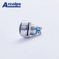 China Ball 12mm Metal Push Button Switch IP67 Durable Metal Momentary Switch for sale