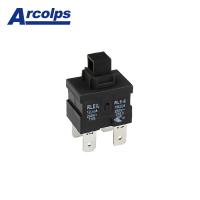 China High Quality Square Flat Head Push Button Switch Black Brown Durable Design for sale