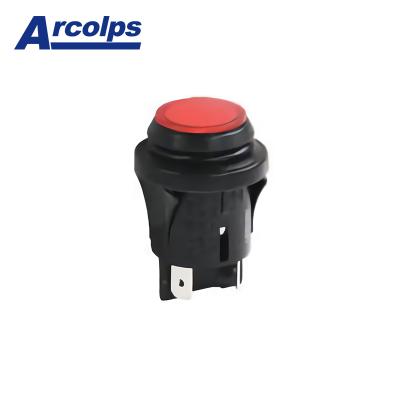 China Durable Round Plastic Power Push Button Switches High Quality for sale