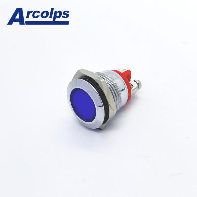 China Robust 16mm LED Indicator Yellow Screw Terminals IP68 50000 Hours Lifespan for sale