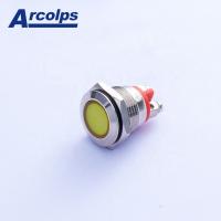 China Flat Head 8mm Indicator Light Green LED Indicator For Safety Signs 24V Systems for sale