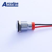 China 19mm LED Signal Lamp Metal Indicator Light For 12V DC Automation Panels for sale