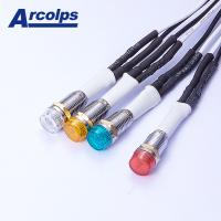 China Wear Resistant Metal Indicator Light LED Light Indicator Ip67 With Rotundity Lights for sale