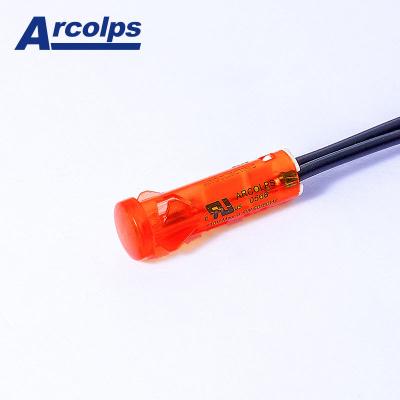 China Versatile Plastic Indicator Light Neon LED 12V/24V/110V/230V Red Amber Green Blue IP65 Industrial Control Panel Signal Device for sale