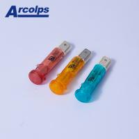 China Versatile Plastic Indicator Light Neon LED 12V/24V/110V/230V Red Amber Green Blue IP65 Industrial Control Panel Signal Device for sale