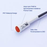 China 8mm LED Neon Indicator Light UL Listed E513209 IP65 Waterproof 12V Durable for sale
