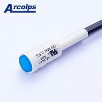 China Versatile Plastic LED Indicator Light Multiple Voltage Options (24V-230V) IP65 Rated Durable for Hotel Use-Blue Clear Lights for sale