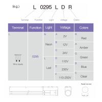 China Arcolps 8mm Waterproof IP65 LED Indicator Light with Wire Multi-color Plastic Signal Lamp 12V 24V 220V Pilot Lights for Hotel for sale