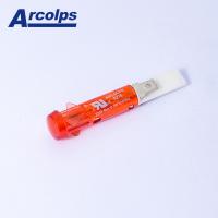 China High Visibility Plastic LED Red Pilot Light with IP65 Rating and 50000 Hours Lifespan for 230V AC Machinery and Control Panels for sale