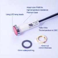 China 24VDC Industrial Led Indicator Lights Weatherproof Amber LED Indicator IP65 for sale