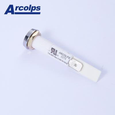 China Compact Clear LED Indicator Lamp for 24V DC Electronic Equipment and Communication Devices Plastic Screw Mount for sale