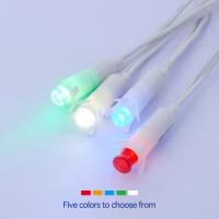 China Compact Neon Indicator Bulbs in Red Amber Green Clear Blue Colors for Low Power Automation Applications Made of Plastic for sale