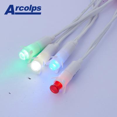 China Industrial Control Panels with Indicator Light Series Neon LED Options Multiple Colors Red Amber Green Clear Blue Made Plastic for sale