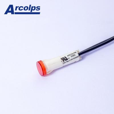 China 10mm Panel Mount LED Indicator Light 110-250V Wide Voltage Signal Lamp KEMA UL Approved for Power Systems for sale