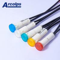 China KEMA-KEUR Certified 10mm LED Indicator Light 230V AC IP66 Rated 50000 Hours Red Green Blue Pilot Light for Europe for sale