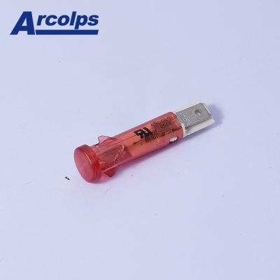 China 8mm Wear-Resistant Plastic Case LED Indicator Light Strip Red Green Amber Clear Blue Cost-Effective Signal Light for sale