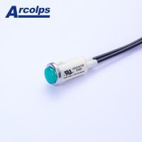 China Multifunction round Head Plastic Case Indicator LED Lights in Red Green Amber Clear Blue-Diverse Color Options for sale
