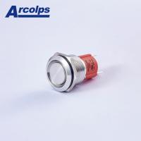 China 1NO1NC Stainless Steel Push Button Switch 10A High Current Momentary Switch for sale