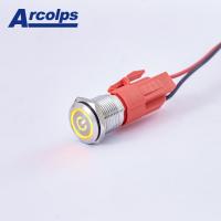 China 8300 Series Metal Push Button Switch with 200,000-Cycle Mechanical Life IP66 Protection and 10A Current Rating for sale