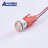 China IP66 Sealed 10A 250V Stainless Steel Housing Metal Push Button Switch for Industrial Control for sale