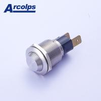 China 8301 Series 19mm Electronic Button Switch 1NO1NC SS Push Button Switch for sale