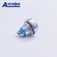 China AC 12mm Metal Push Button Switch IP65 IP67 Stainless Steel Push Button Switch 250V for sale