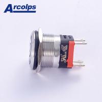 China IP67 Remote Control Push Button Switch 16MM 10A 220V Max Voltage & Current for sale