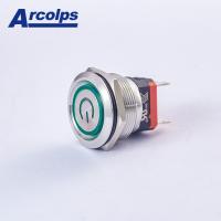 China High Temperature Push Button Switch 25mm High Current Momentary Switch for sale