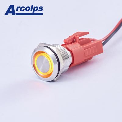 China Multifunction IP66 Push Button Switches 10A 20A High Current Momentary Switch 250V for sale