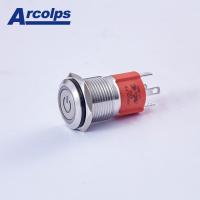 China High Temp High Current Momentary Switch LED Metal Push Button Switches for sale