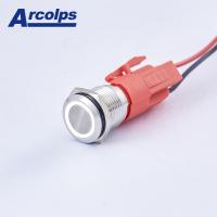 China High Temp High Current Momentary Switch LED Metal Push Button Switches for sale