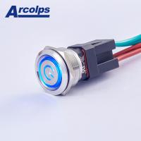 China IP67 19mm Metal Push Button Switch PA66 Waterproof Push Button Switch for sale