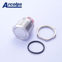 China Tri Color LED RGB Push Button Switch 22mm Waterproof Momentary Switch for sale