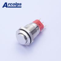 China Arcolps 10mm Push Button Switch 1NO1NC 2NO2NC LED On Off Switch for sale