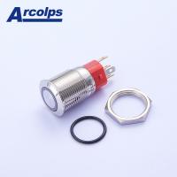 China 1NO1NC 2NO2NC High Current Push Button Switch IP67 LED On Off Switch for sale