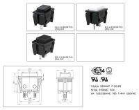 China Arcolps Industrial Control 10A 250V Panel Mount Toggle Switch with Corrosion Resistance for sale