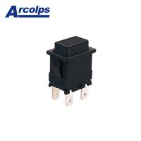 China Durable Push Button Switch with 16A Max Current 250V Max Voltage and Plastic Enclosure for sale