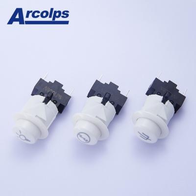 China Stainless Steel 316 IP67 Waterproof Push Button Switch with 60000 Times Mechanical Life for Industrial Control for sale