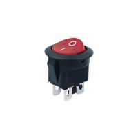 China Premium Black 4 Pin DPST ON-OFF Rocker Switch for CQC Certified 16A 250V 200000 Cycle Life for Industrial Electrical Appliances for sale