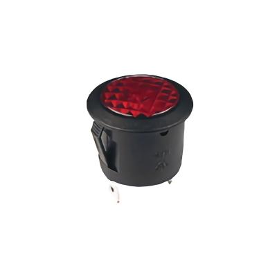China Arcolps RL3-5 Series Lens Illuminated 3Pin ON-OFF Black Rocker Switch for Certified 16A 250V for Car Marine RV Industrial Use for sale