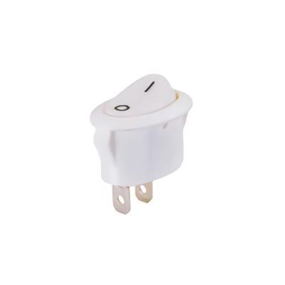 China White Rocker Switch 2P SPST ON-OFF 16A 250V Plastic Electrical Switch for Home Appliances Office Devices Safety Certifications for sale