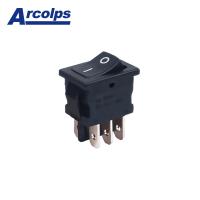 China Household Use RL3-10 Rocker Switch High Precision 10A 250VAC Plastic 6P/4P 200000 Cycle Life for Small Appliances Kitchen for sale