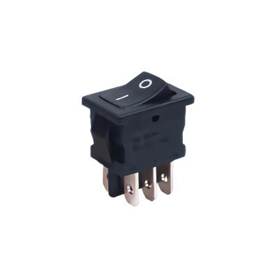China Industrial Grade RL3-10 Rocker Switch for Certified 10A 250VAC 200,000 Cycle Life 4P/6P for Machinery Power Tools Heavy Duty for sale