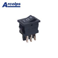 China Industrial Grade RL3-10 Rocker Switch for Certified 10A 250VAC 200,000 Cycle Life 4P/6P for Machinery Power Tools Heavy Duty for sale